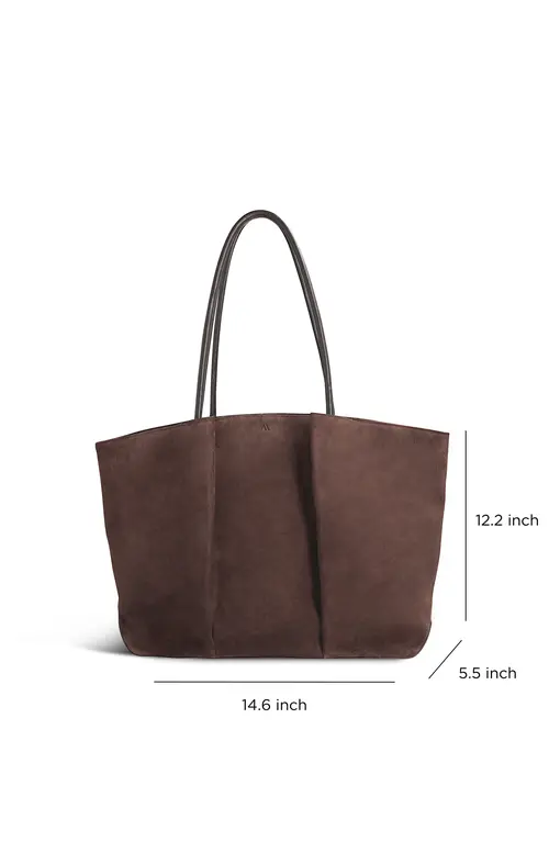 KAAI Horizon Leather Tote Bag - Espresso