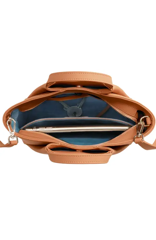 KAAI Mini Pyramid Leather Crossbody Bag