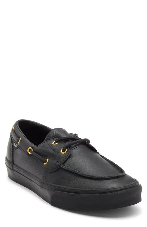 VANS Leather Boat Shoe