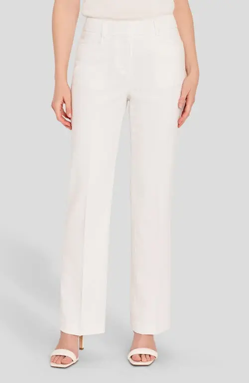TAHARI ASL Stretch Flare Pants - Ivory