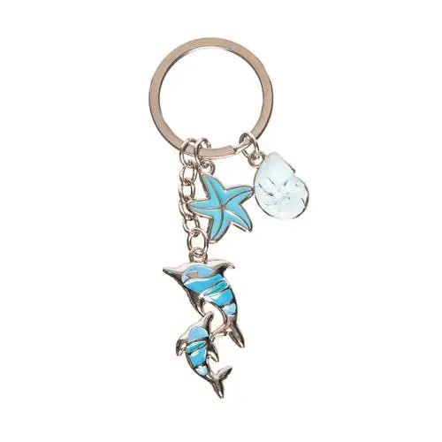 BEACHCOMBERS Dolphin Keychain