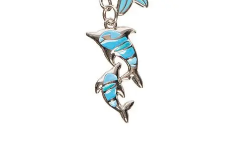 BEACHCOMBERS Dolphin Keychain