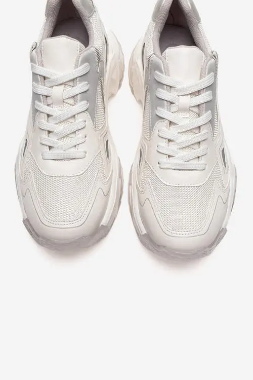 PROLOGUE SHOES Pleur Fashion Sneaker - White