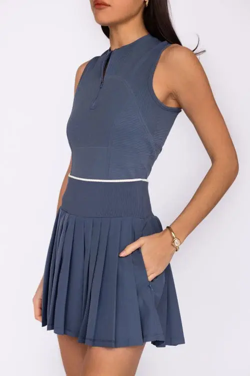 FORE-TÉ CLUB ATTIRE Clara Tennis Skort - Midnight