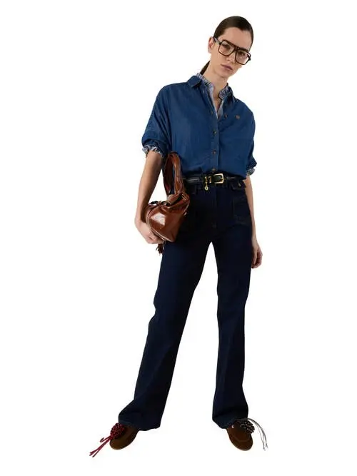 Gerard Darel Cess Denim Shirt - Jeans