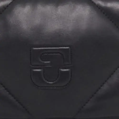 Gerard Darel Fanny Quilted Lambskin Crossbody Bag - Black