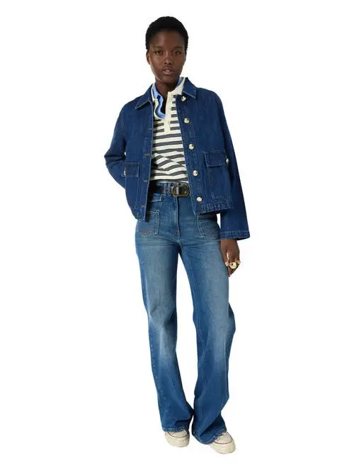 Gerard Darel Taina Denim Jacket - Jeans