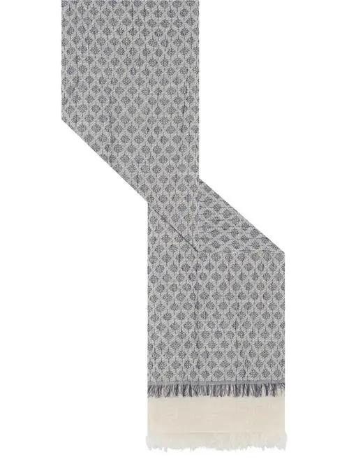 Gerard Darel Doralia Crinkle Scarf - Sky Blue