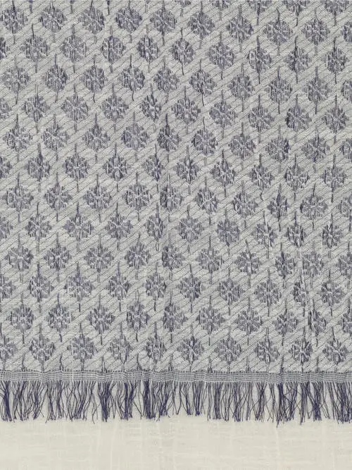 Gerard Darel Doralia Crinkle Scarf - Sky Blue