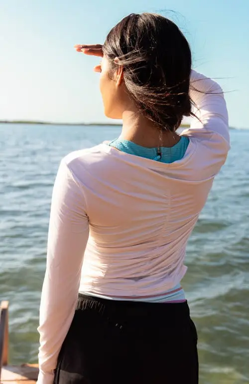 NANI Ruched Sun Shirt - Vanilla