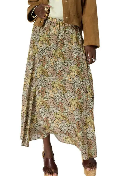 Gerard Darel Jasmyne Floral Maxi Skirt