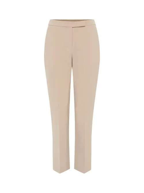 Gerard Darel Alya Tailored Mid Rise Trousers - Beige