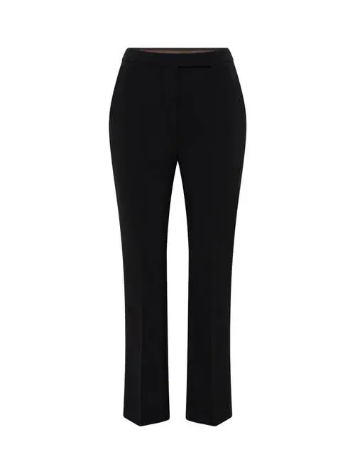 Gerard Darel Alya Tailored Mid Rise Trousers - Black