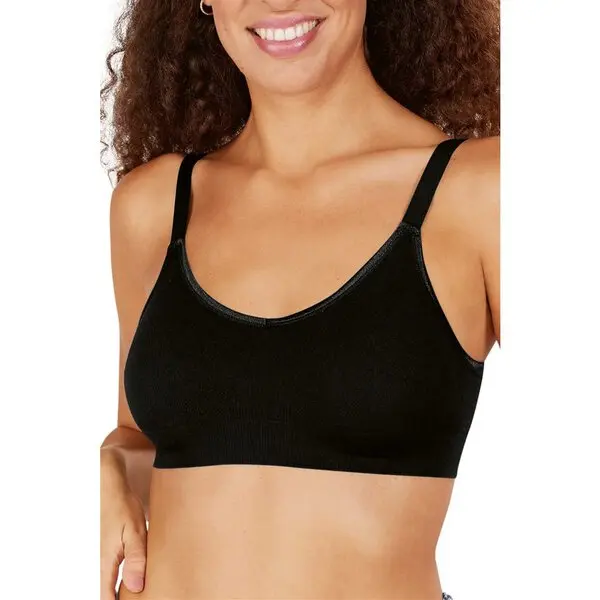 AMOENA Eliza Wire-free Bra - Black