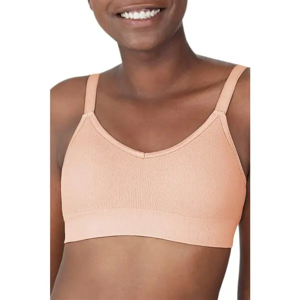 AMOENA Eliza Wire-free Pocketed Mastectomy Bra - Blush