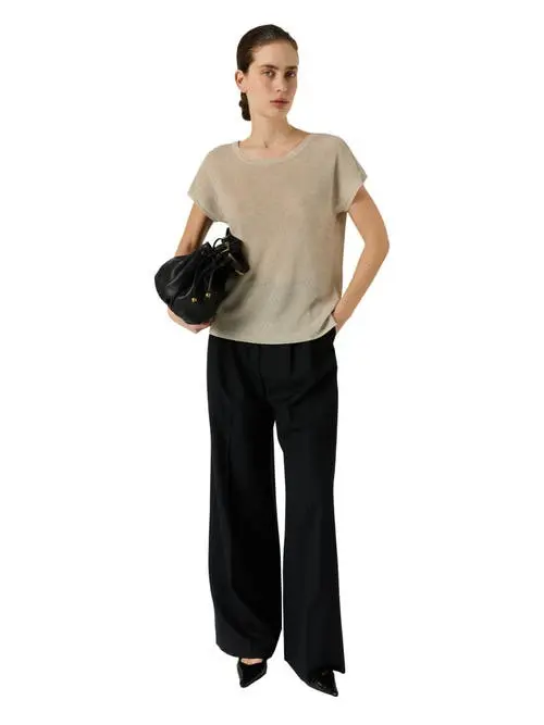 Gerard Darel Lixia Short Sleeve Sweater