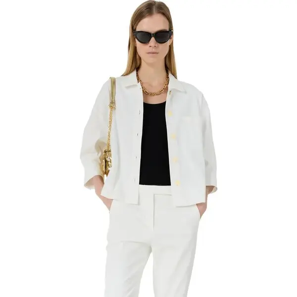 Gerard Darel Tenya Tailored Cropped Boxy Jacket