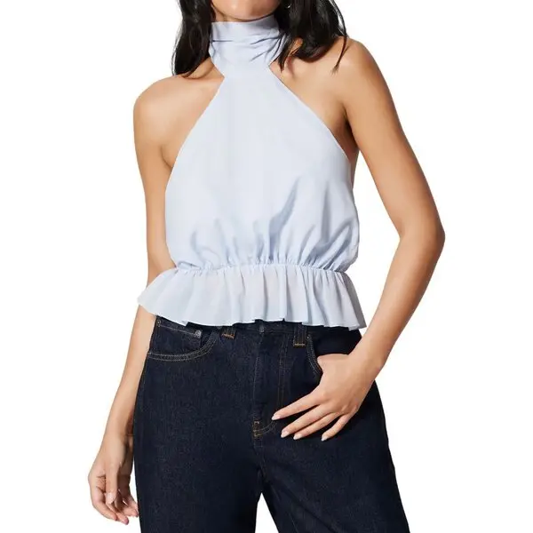 Kiki De Montparnasse Georgette Halter Top - Glace