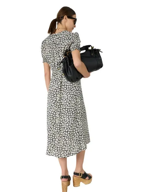 Gerard Darel Rosi V-neck Floral Dress