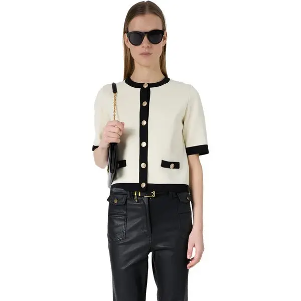 Gerard Darel Laila Short Sleeve Cardigan