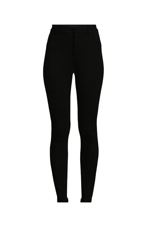 LANDS' END High Rise Ponte Polished Leggings