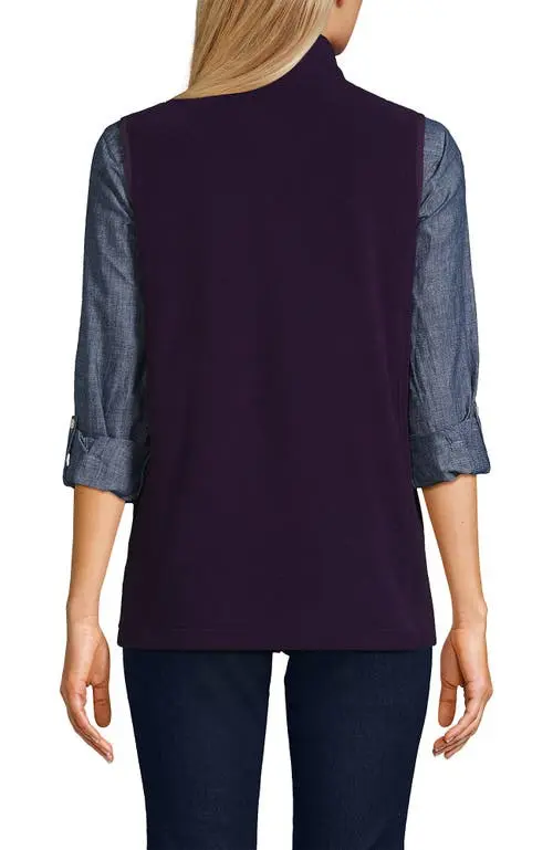 LANDS' END Thermacheck-100 Fleece Vest