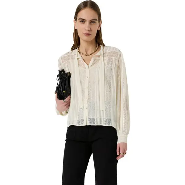 Gerard Darel Cyrana Lace Shirt