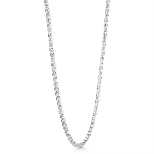 BLISS DIAMOND 15 3/4ct Lab Grown Diamond Tennis Necklace