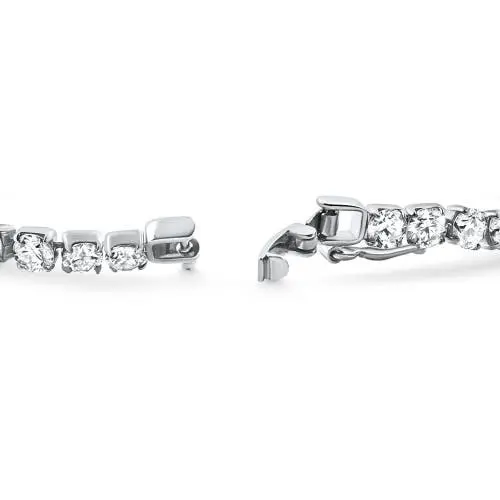 BLISS DIAMOND 15 3/4ct Lab Grown Diamond Tennis Necklace