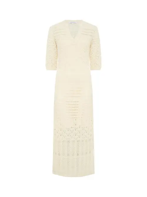 Gerard Darel Riana Crochet Maxi Dress