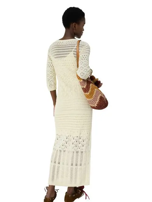 Gerard Darel Riana Crochet Maxi Dress