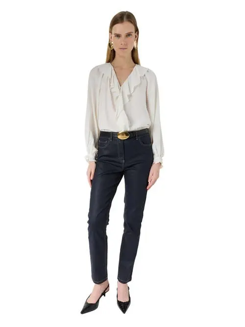 Gerard Darel Aya Coated Slim Jeans