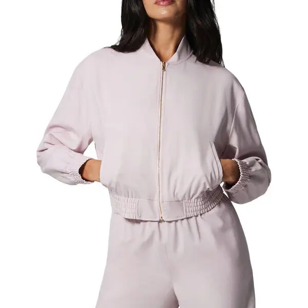 Kiki De Montparnasse Suiting Bomber Jacket - Blossom
