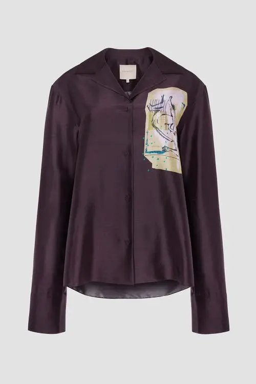 ROKSANDA Delan Printed Silk Blouse