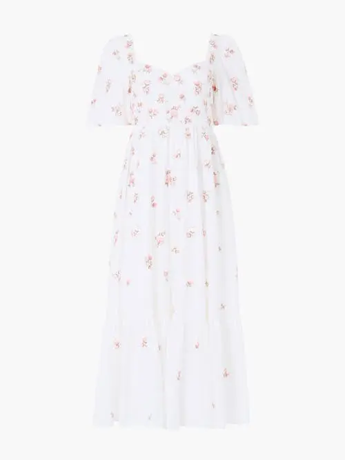 NEEDLE & THREAD Flora Ditsy Cotton Ankle Gown