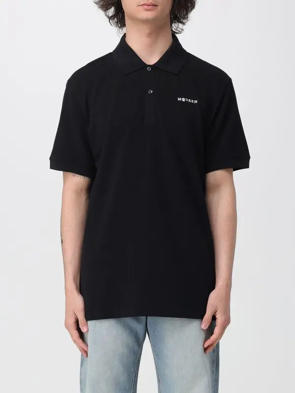 Alexander McQueen Polo Shirt - Black