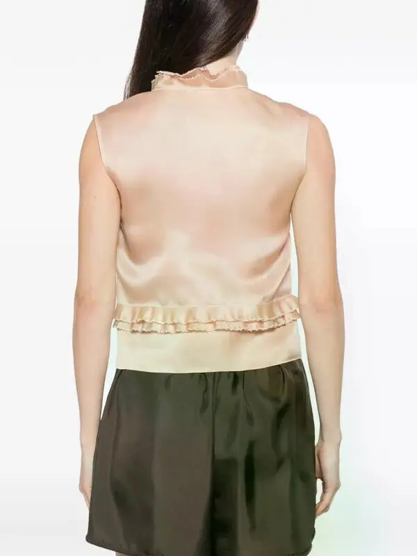 Alberta Ferretti Ruffled Blouse - Pink