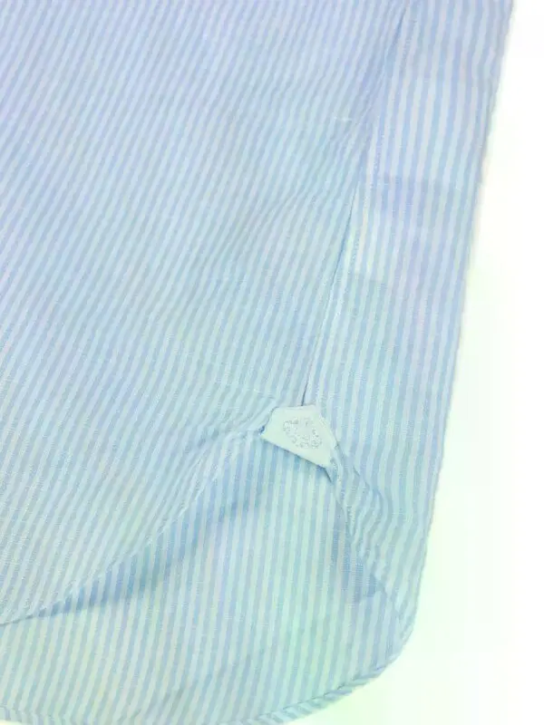 LUIGI BORRELLI Striped Shirt - Blue