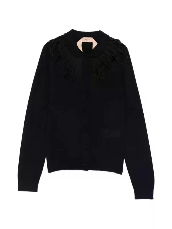 N°21 Collar Knitted Cardigan