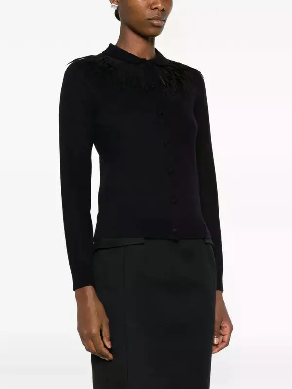 N°21 Collar Knitted Cardigan