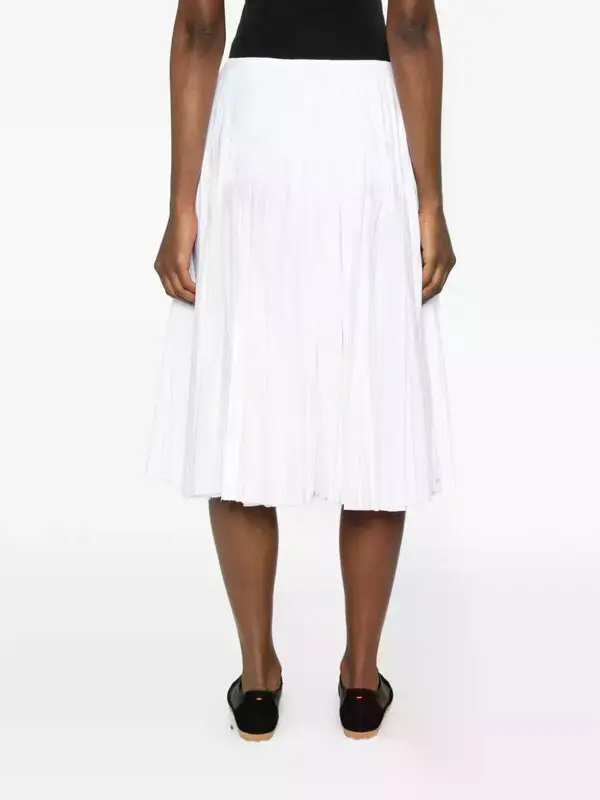 N°21 Pleated Midi Skirt