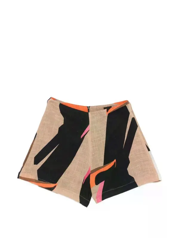 OSKLEN Abstract Print Shorts