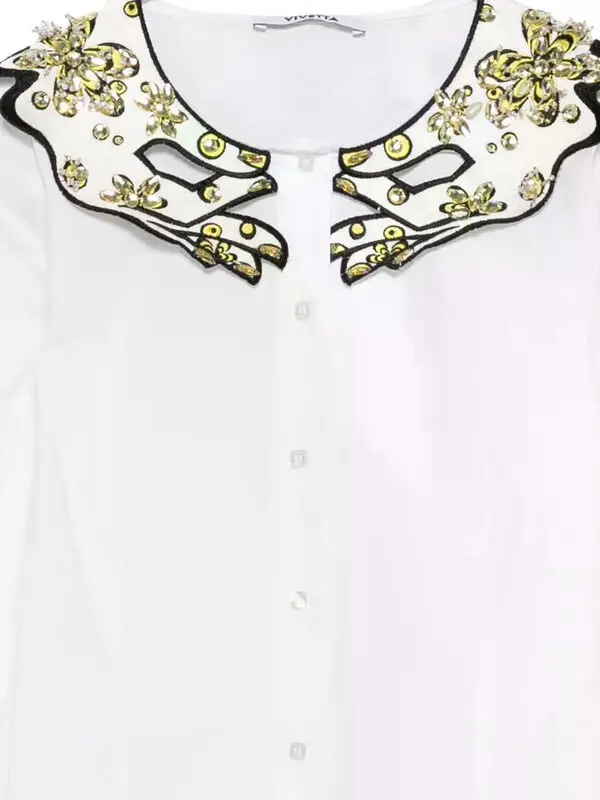Vivetta Crystal-embellished Shirt