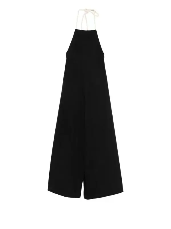OSKLEN Halterneck Jumpsuit - Black
