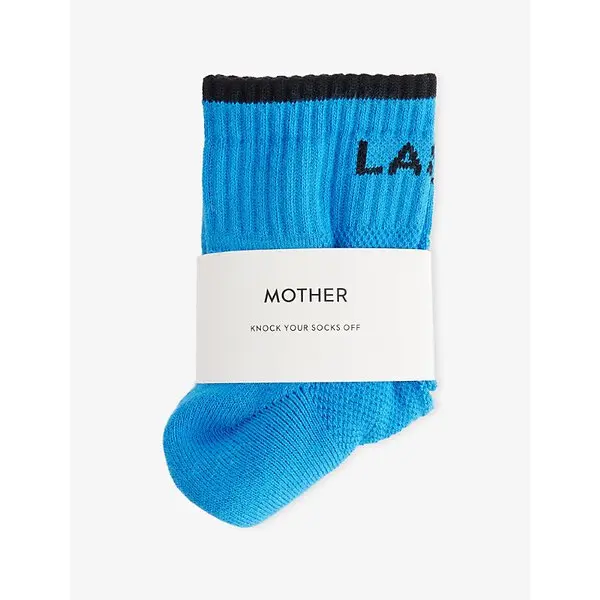 MOTHER Baby Steps Ankle Cotton-blend Socks - Last Call