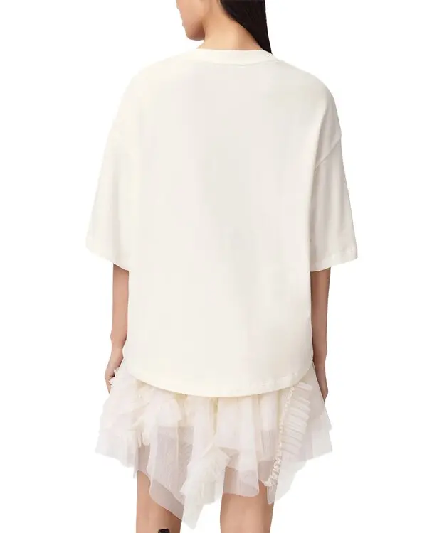 ALLSAINTS Icon Amelie Tee - Optic White
