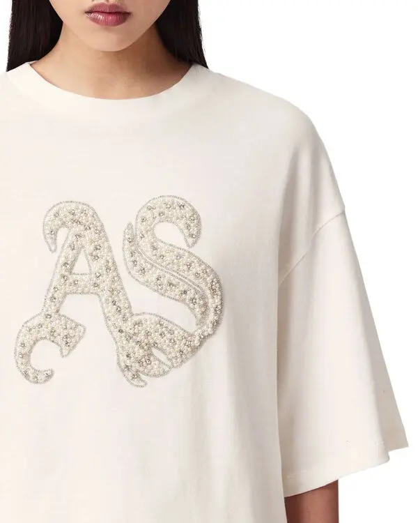 ALLSAINTS Icon Amelie Tee - Optic White