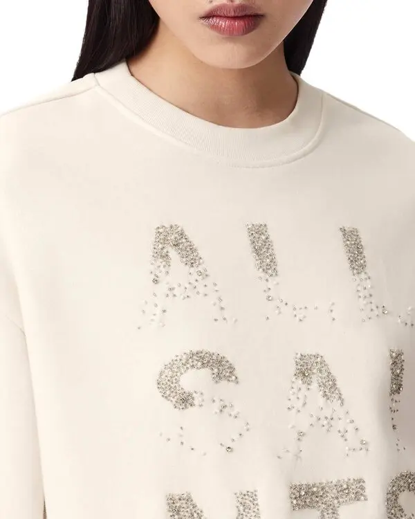 ALLSAINTS Stacks Separo Sweatshirt - Optic White