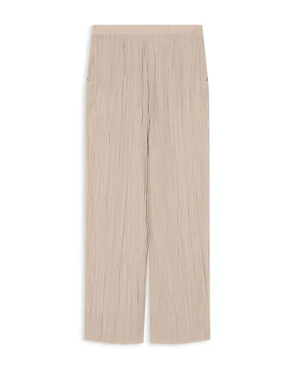 Emporio Armani Sparkling Jacquard Trousers - Sand/rhinestone