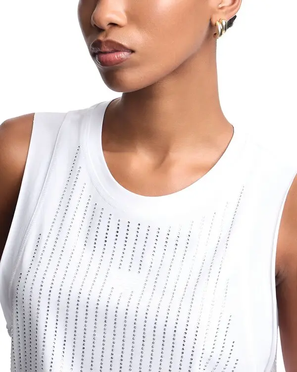 Emporio Armani Embellished Tank Top